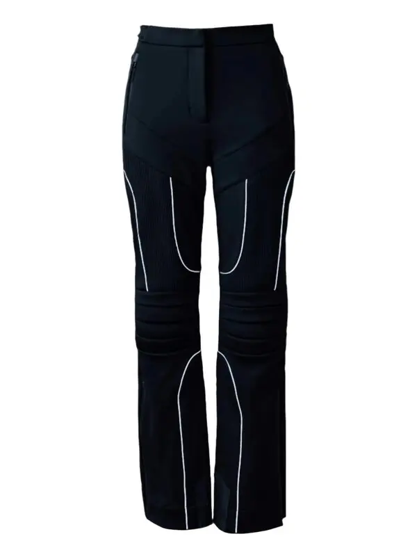 Mackage Maika Ski Trousers With Zipper Details - Black