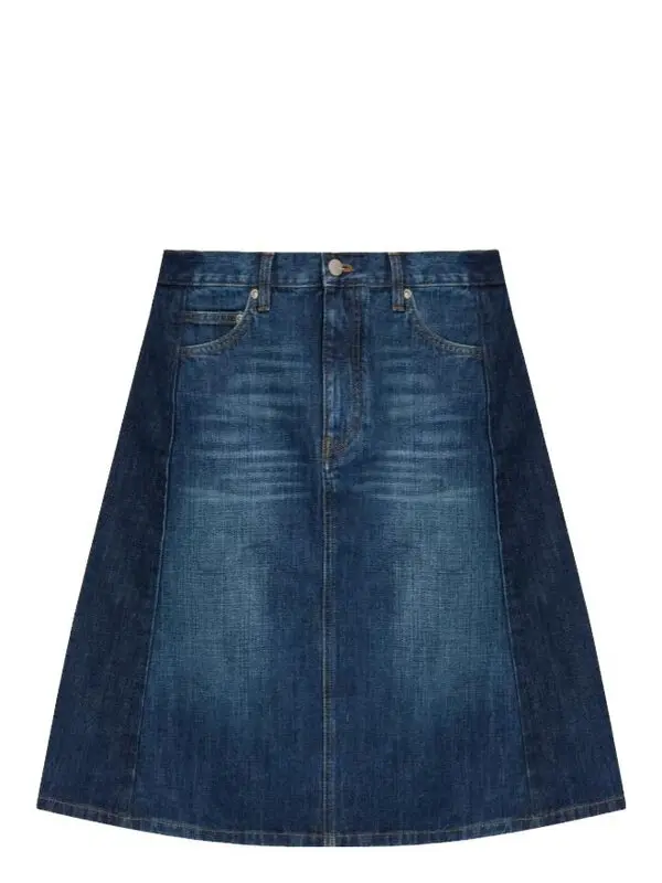 Marc Jacobs Denim Skirt - Navy Blue
