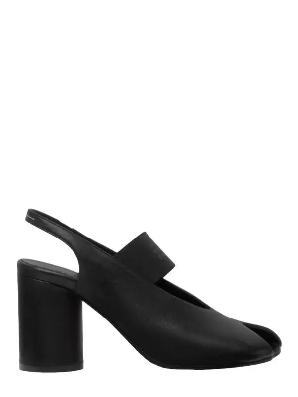 MAISON MARGIELA Open-toe Slingback High-heeled Sandals - Black