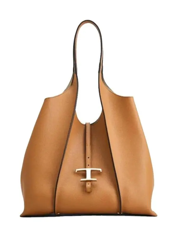 TOD'S Timeless Medium Tote Bag - Brown