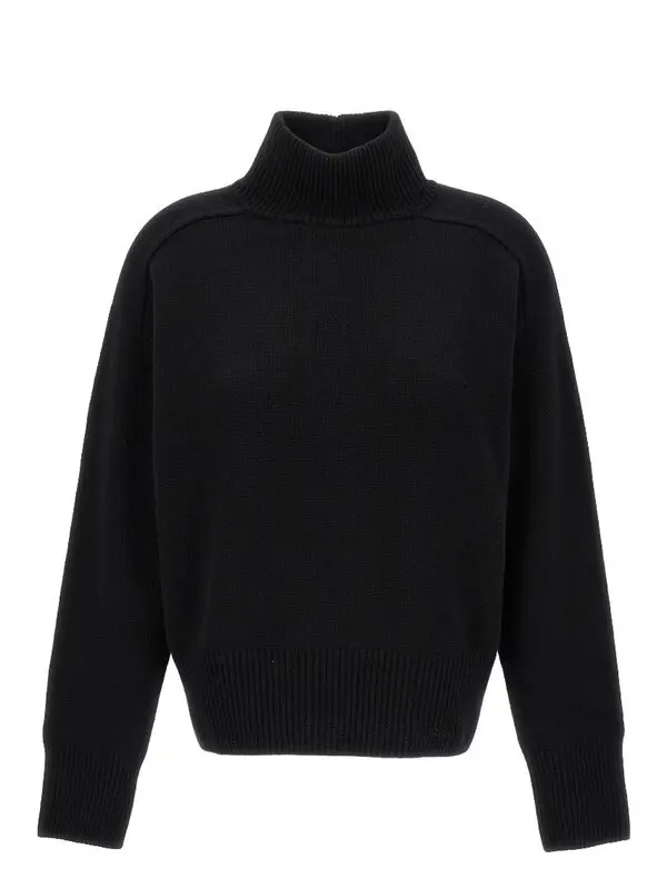 Canada Goose Baysville Turtleneck Wool Jumper - Black