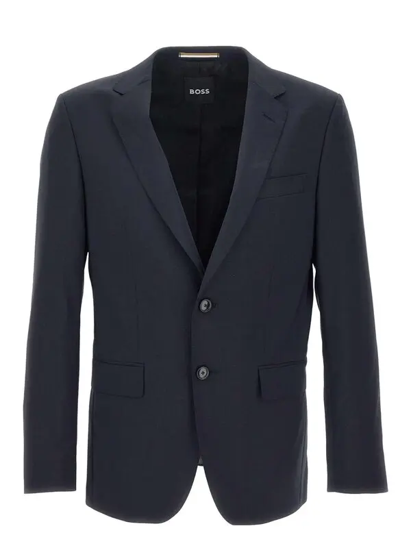 Hugo Boss Single Breasted Blazer - Black