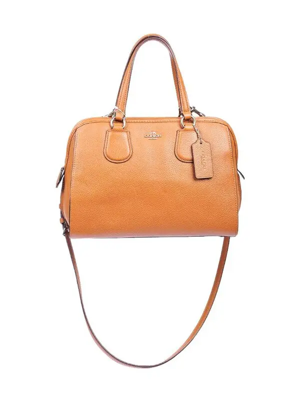 COACH Logo Shoulder Bag - Brown