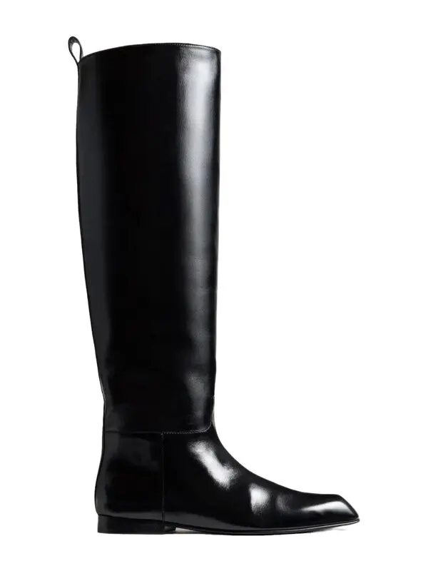 Khaite Knee High Boots - Black