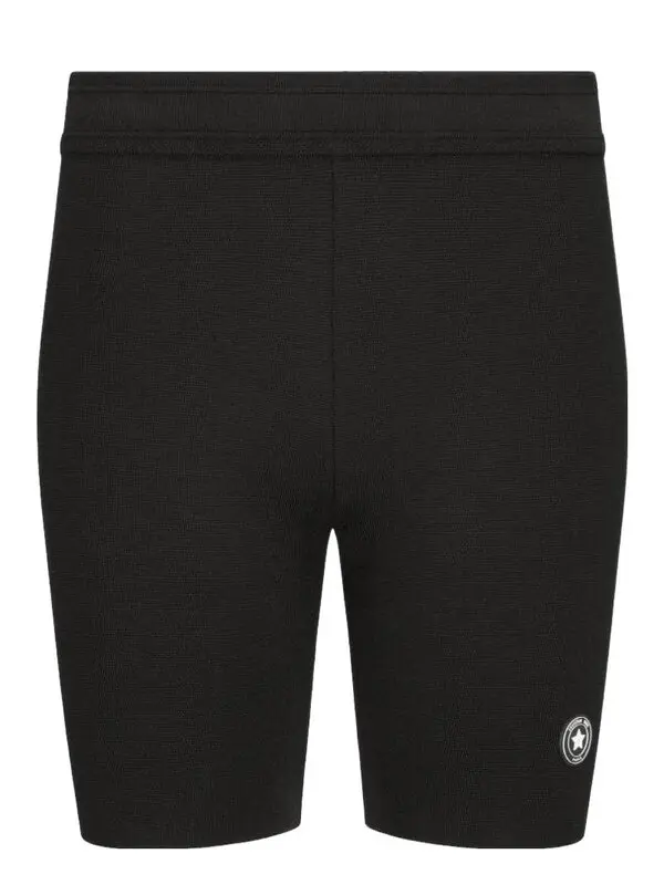 Dior Viscose Fiber Blended Cycling Shorts - Black