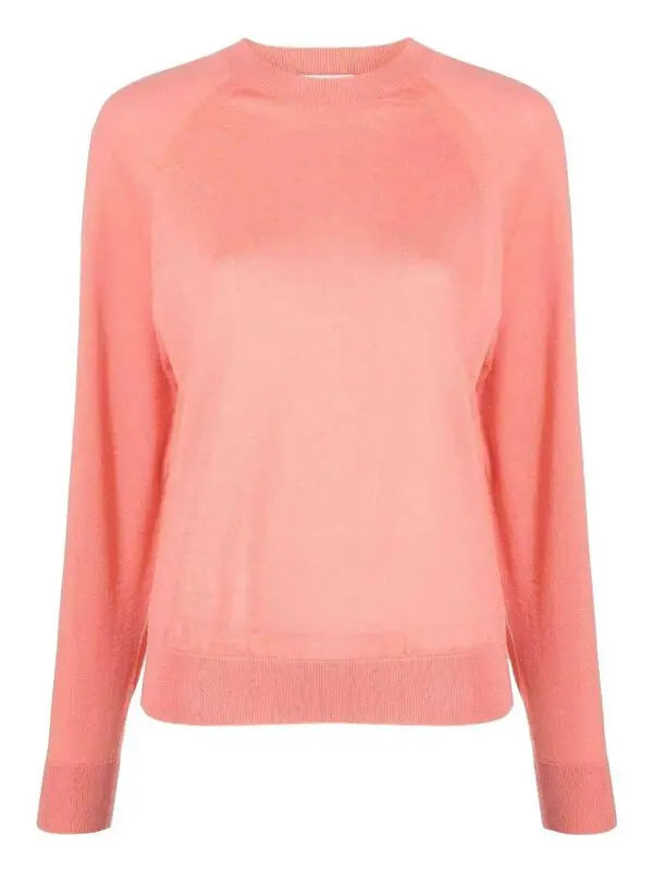 Peserico Crewneck Long Sleeve Jumper - Pink