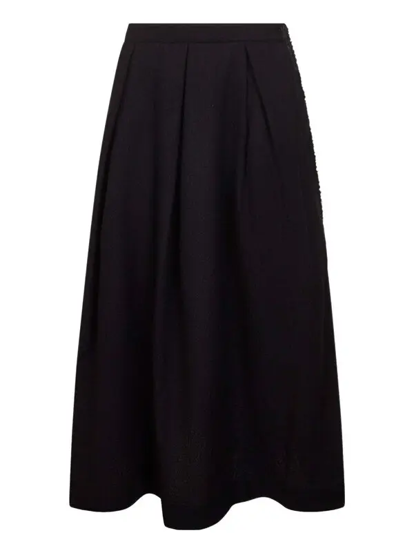 UMA WANG Midi Skirt - Black