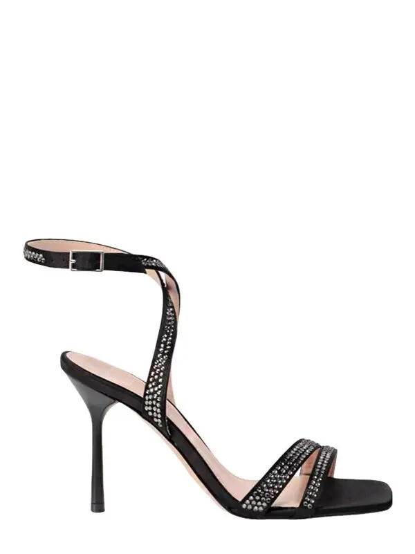 Liu Jo Leonie Hanne X Camellia Embellished Sandals - Black
