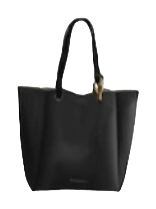 J.W.ANDERSON Jw Anderson Chain Detailed Tote Bag - Black
