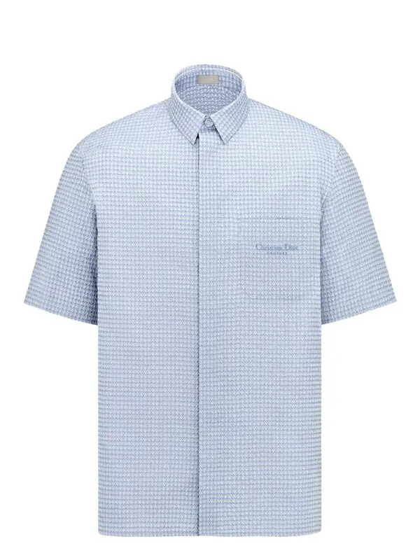 Dior Short-sleeved Shirt - Blue