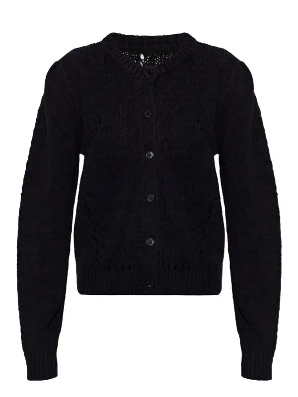 Ulla Johnson Button Knitted Cardigan - Black