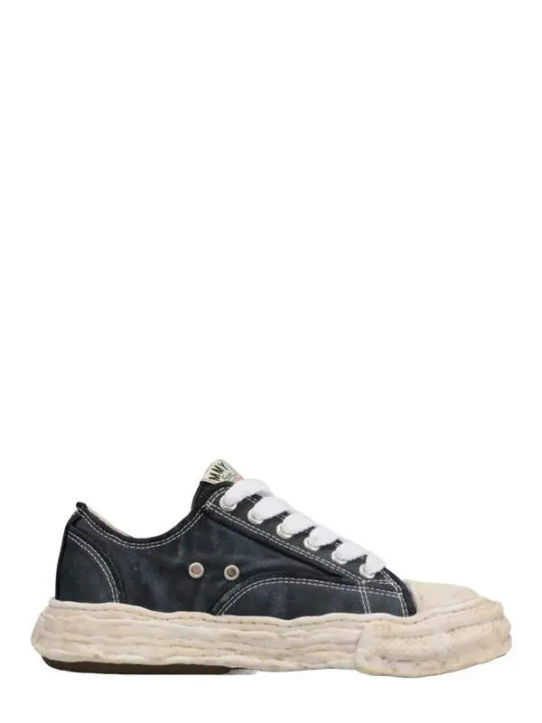 Mihara Yasuhiro Round Toe Sneakers - Black