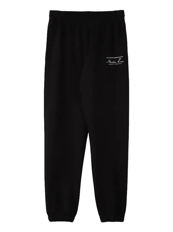 Martine Rose Elastic Waist Sweatpants - Black