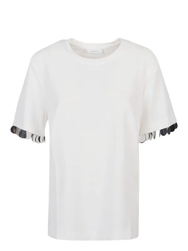 Rabanne Crewneck T-shirt - White