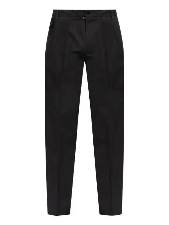 Dolce & Gabbana Pleated Tailored Trousers - Black