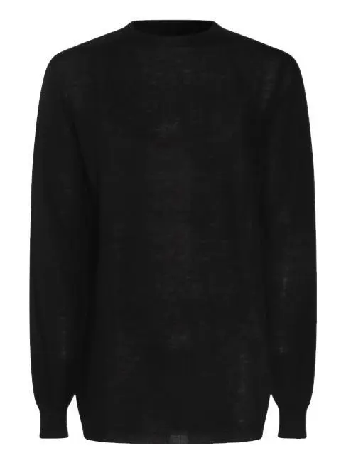 Rick Owens Long-sleeved Sweater - Black