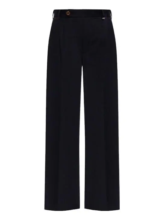 VIVIENNE WESTWOOD Tailored Straight Leg Trousers - Black