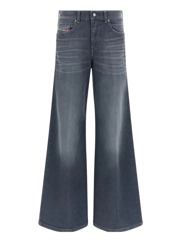 DIESEL® 1978 D-akemi Flared Jeans - Black