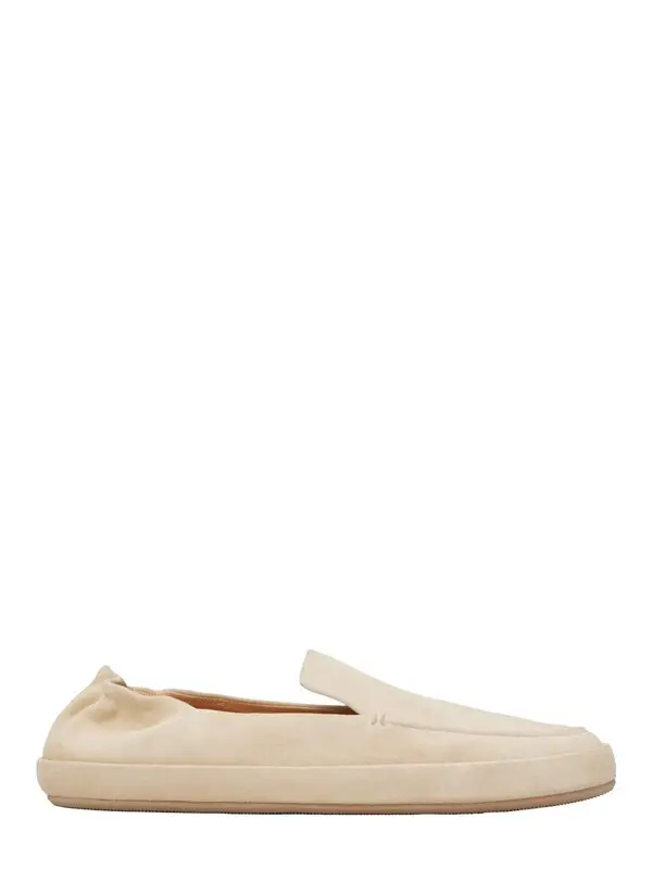 Marsèll Suede Calfskin Slip-on Loafers - Sand