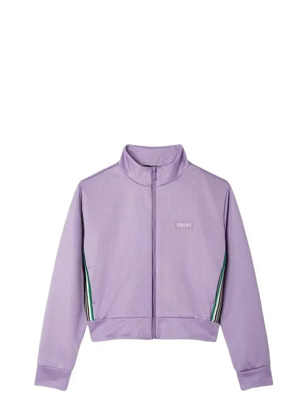 Versace Zip-up Sweatshirt - Purple