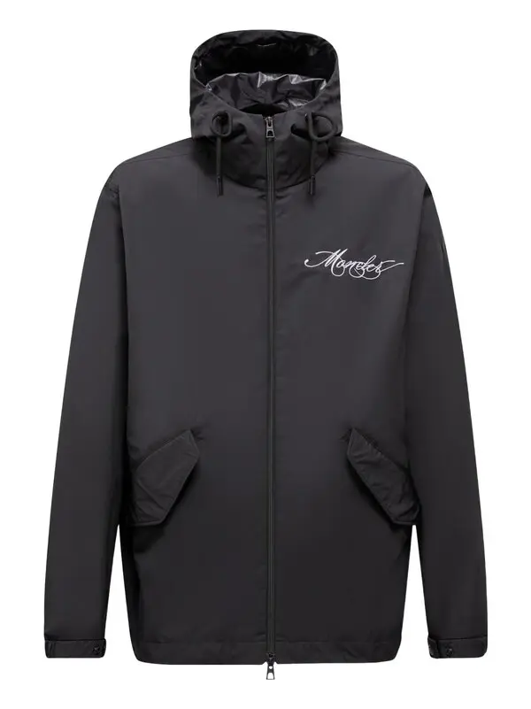 Moncler Iraclia Hooded Windbreaker - Black