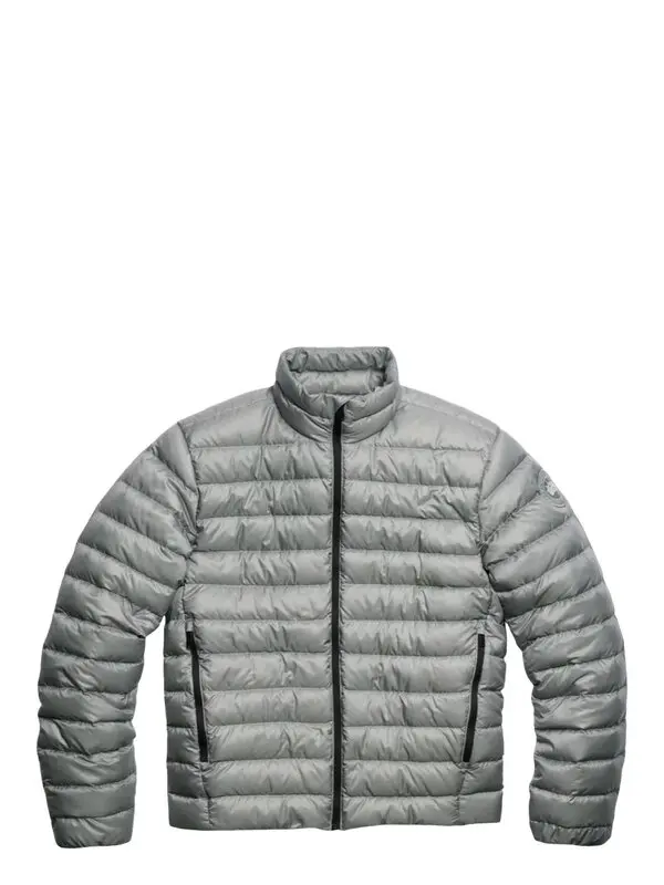 Canada Goose Stratus Puffer Jacket With Logo Patch - Grey