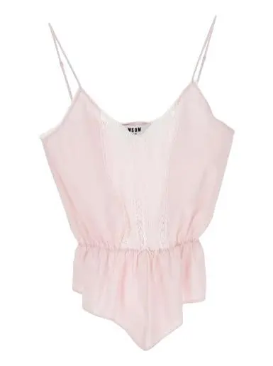 MSGM Sleeveless Tank Top - Pink