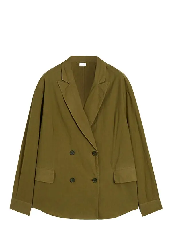 Aspesi Double Breasted Casual Jacket - Brown