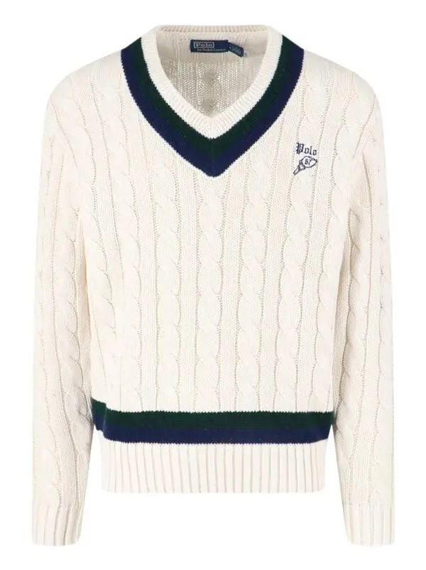 Polo Ralph Lauren Knitted Jumper - Cream