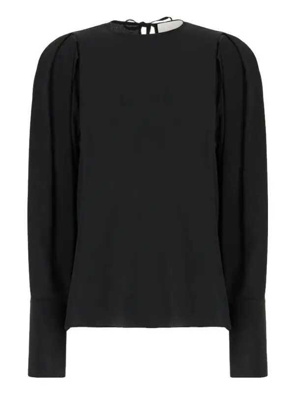 Erika Cavallini Silk Blouse - Black
