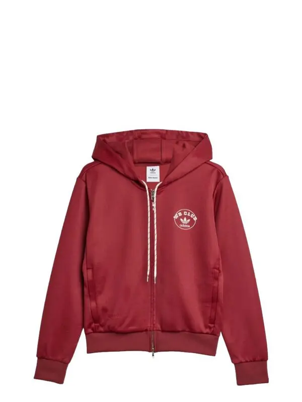 Adidas Wales Bonner Zip-up Hoodie - Red