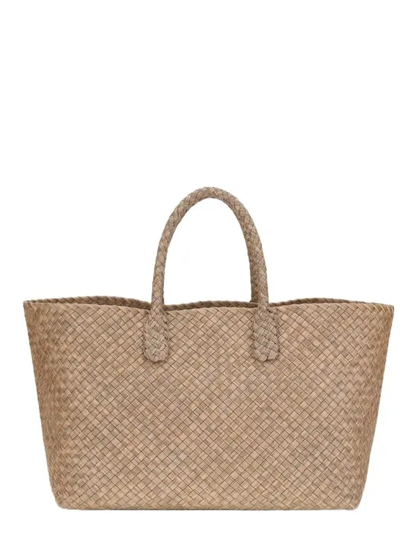 Bottega Veneta Woven Handbag - Nude