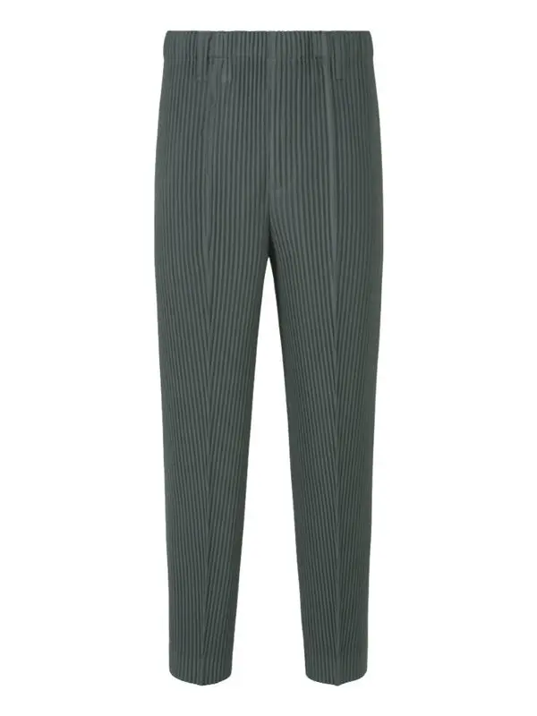 Issey Miyake Homme Plissé Pleated Trousers - Chert Blue