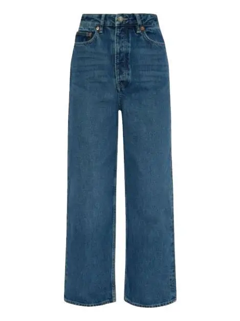SAMSOE SAMSOE Samsøe Samsøe Relaxed Fit Jeans - Blue