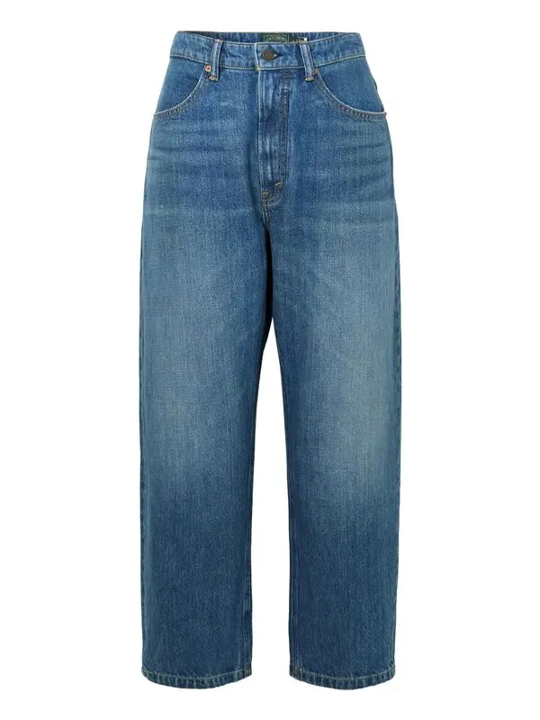 Polo Ralph Lauren High-rise Tapered Jeans - Blue