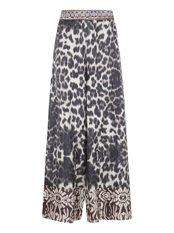 PIERRE-LOUIS MASCIA Palazzo Pants - Black