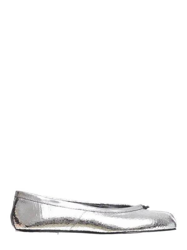 MAISON MARGIELA Tabi Ballerina Flats - Silver