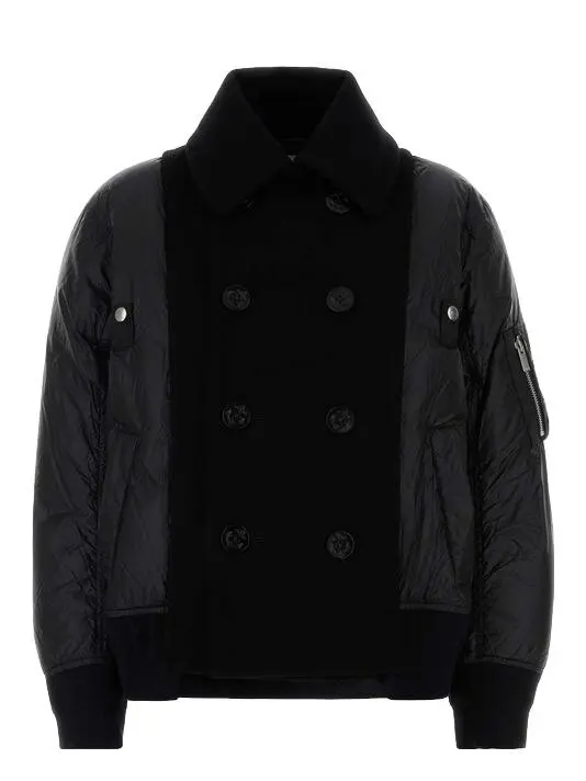 Sacai Double-breasted Down Jacket - No