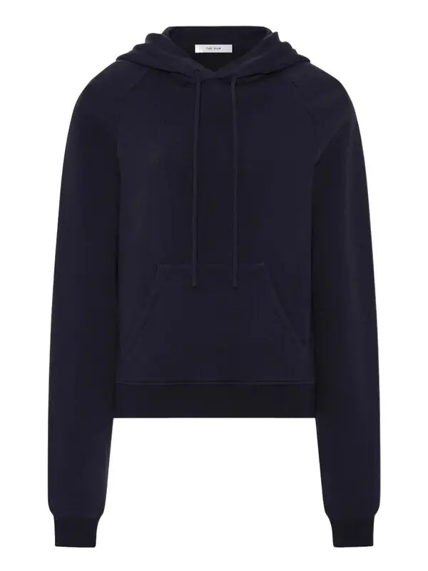 THE ROW Timia Cotton Cashmere Sweatshirt - Black