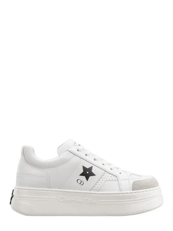 Dior Star Platform Sneakers - White