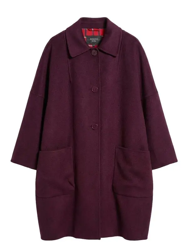 Max Mara Single-breasted Coat - Black