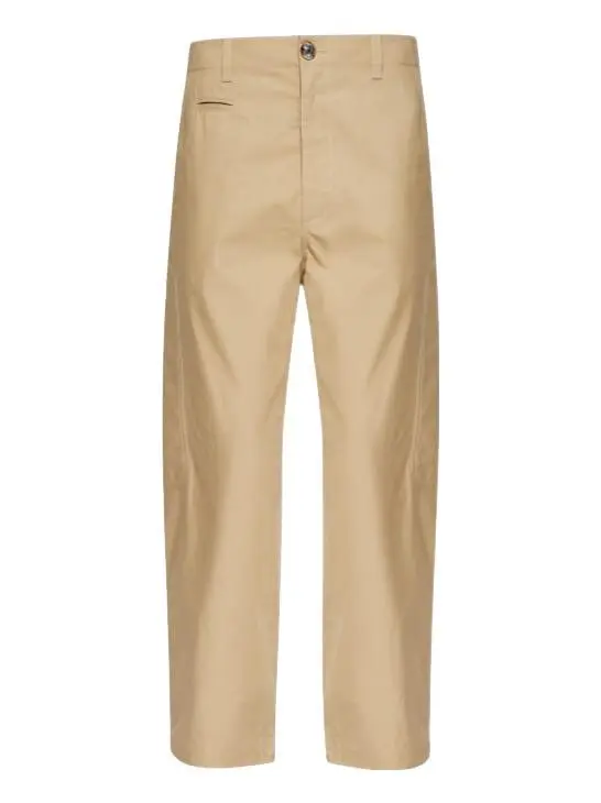 Moschino Straight Leg Cargo Trousers - Nude