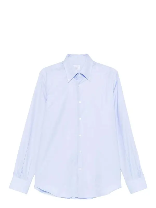 MAZZARELLI Cotton Shirt - Blue