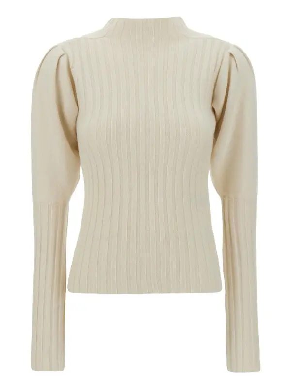 Chloé High-neck Ribbed-knit Jumper - No