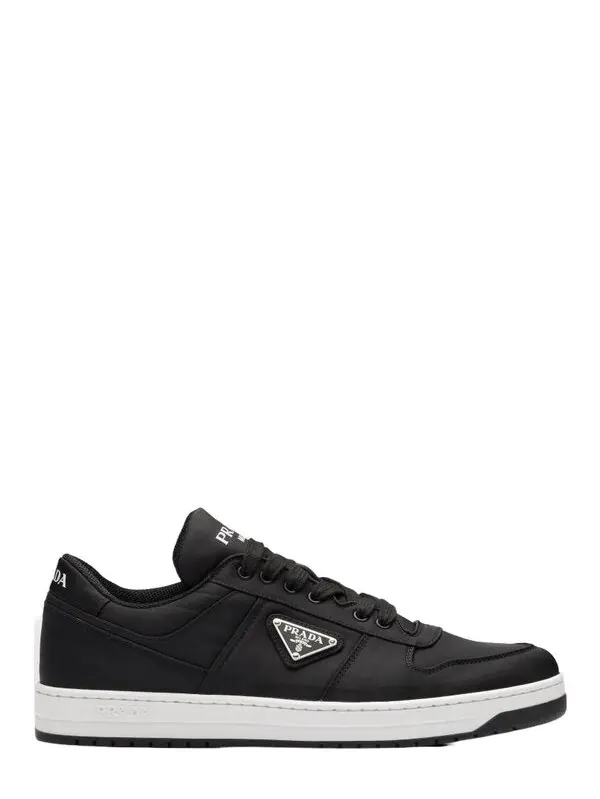 Prada Re-nylon Lace-up Sneakers - Black