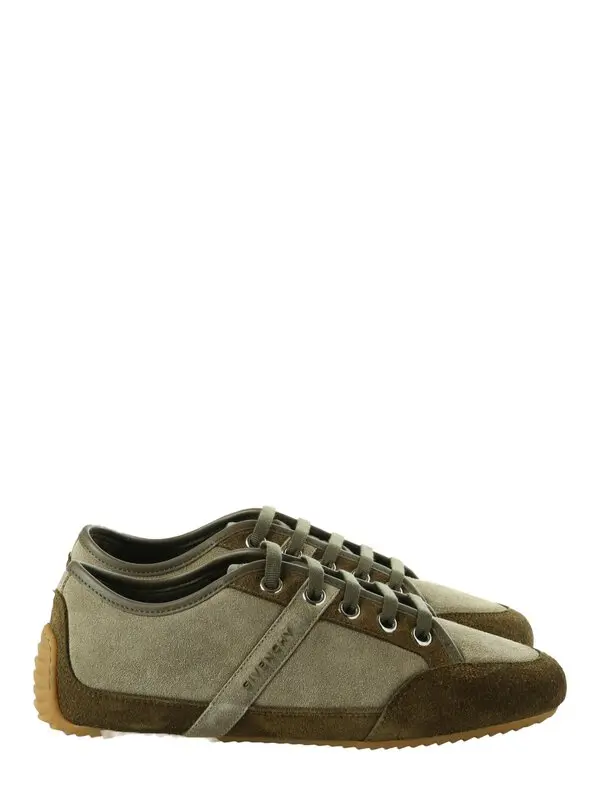 Givenchy Lace-up Panel Sneakers - Khaki