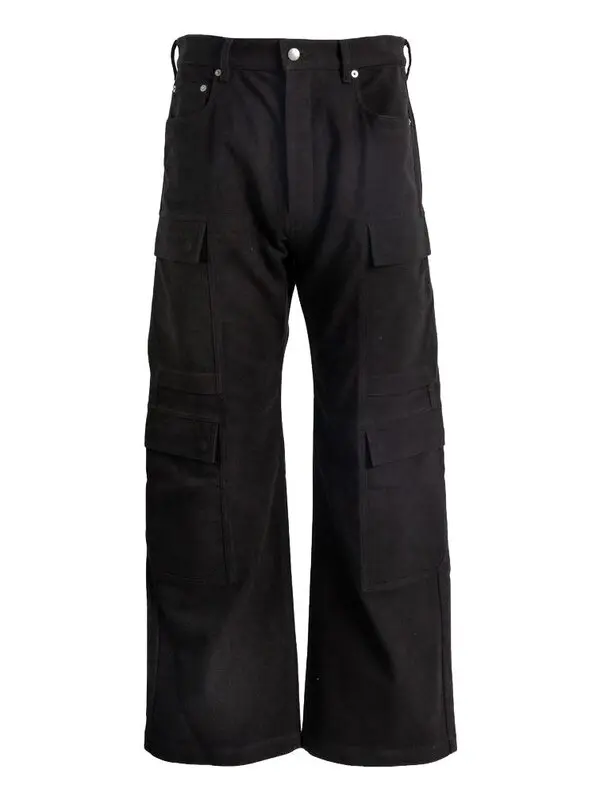 Rick Owens Multi-pocket Cargo Trousers - Black
