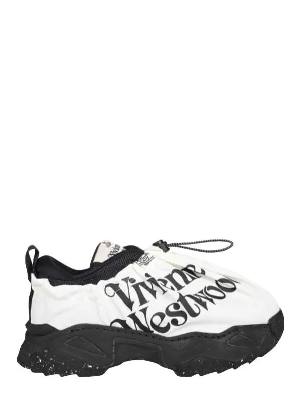 VIVIENNE WESTWOOD Romper Bag Sneakers With Contrast Logo - White
