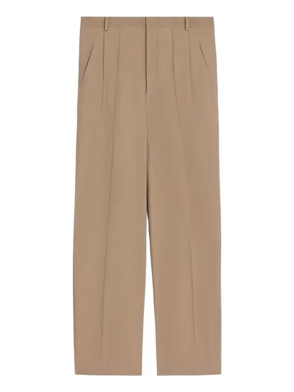 Celine Chinos In Cotton Cloth - Taupe