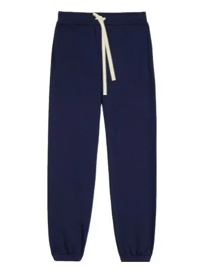 JIL SANDER Cotton Terry Sweatpants - Night Purple
